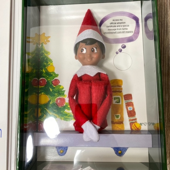 Holiday | Elf On The Shelf Book Doll Hispanic African American Brown ...